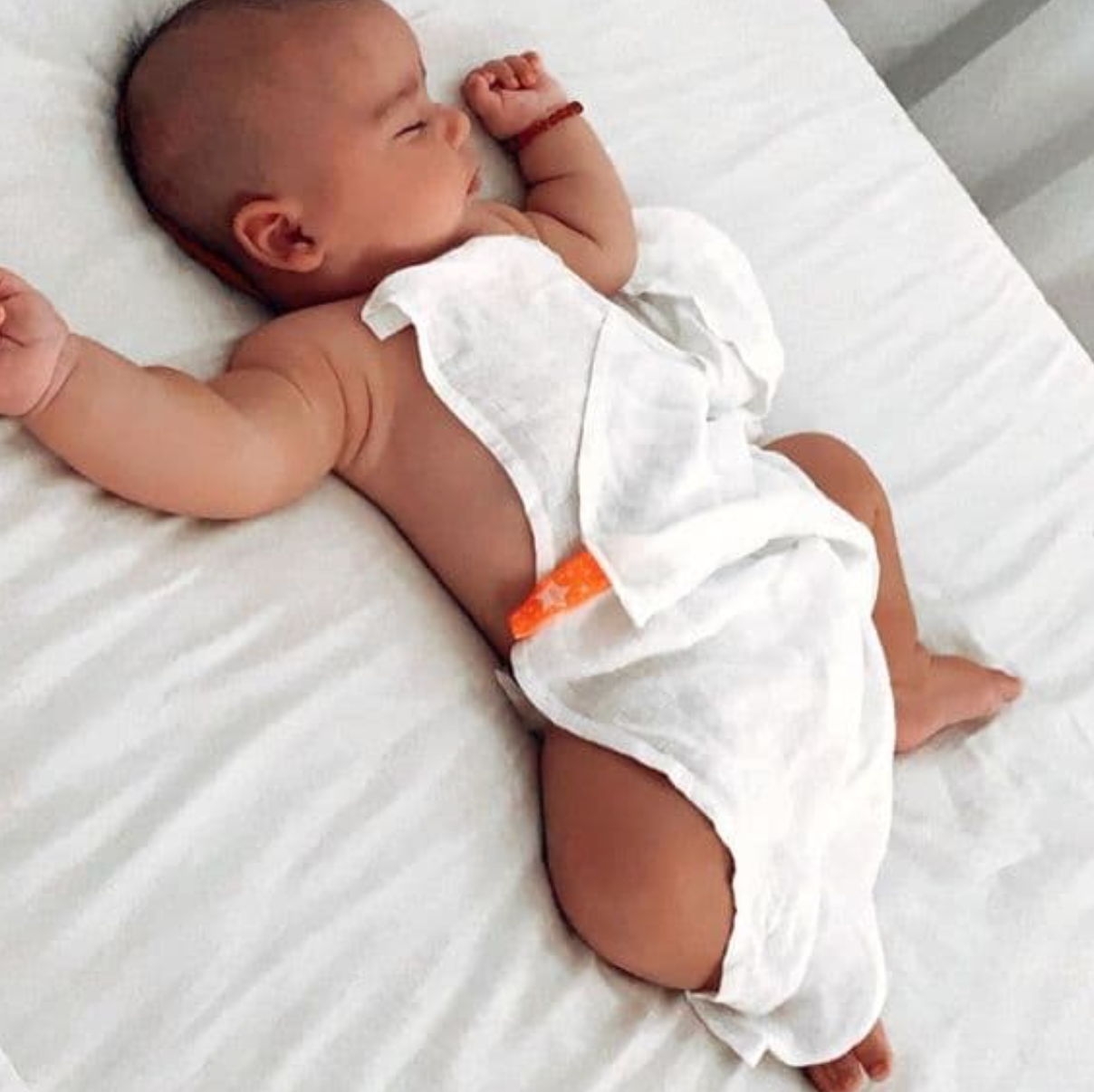 Cuski Bamboo Muslin Wipes Pack of 7 (White) – Cuski Baby